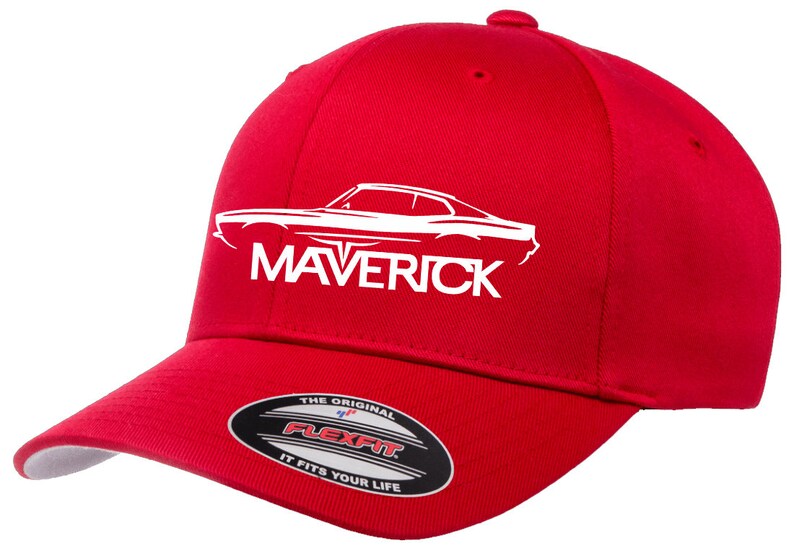 Ford Maverick Classic Outline Design Flexfit 6277 Baseball Hat | Etsy