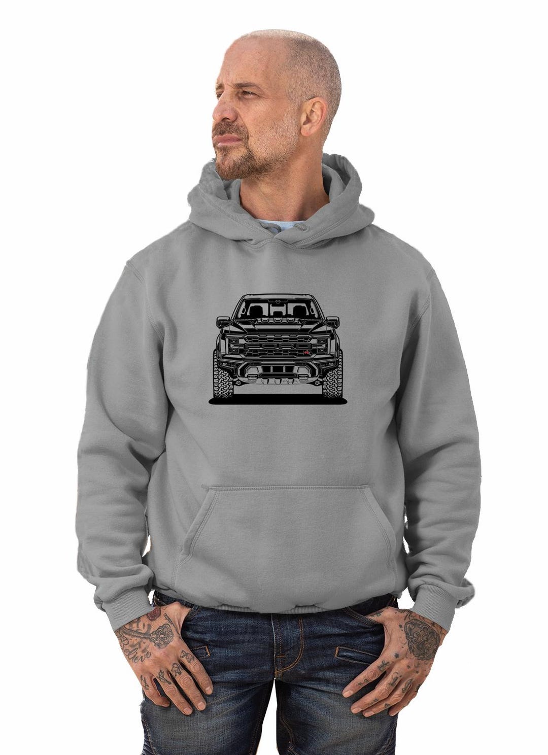 Ford Raptor R F150 Truck Front End Design Hoodie Sweatshirt - Etsy