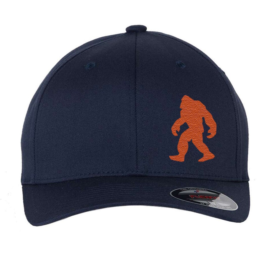 Bigfoot Sasquatch Embroidered Classic Design Flexfit 6277 Baseball Hat ...