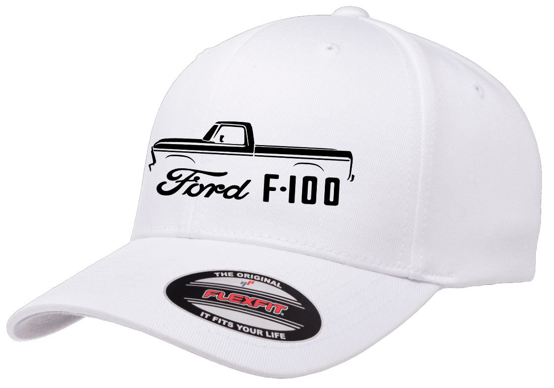 1973-77 Ford F100 Pickup Truck Classic Outline Design Flexfit | Etsy