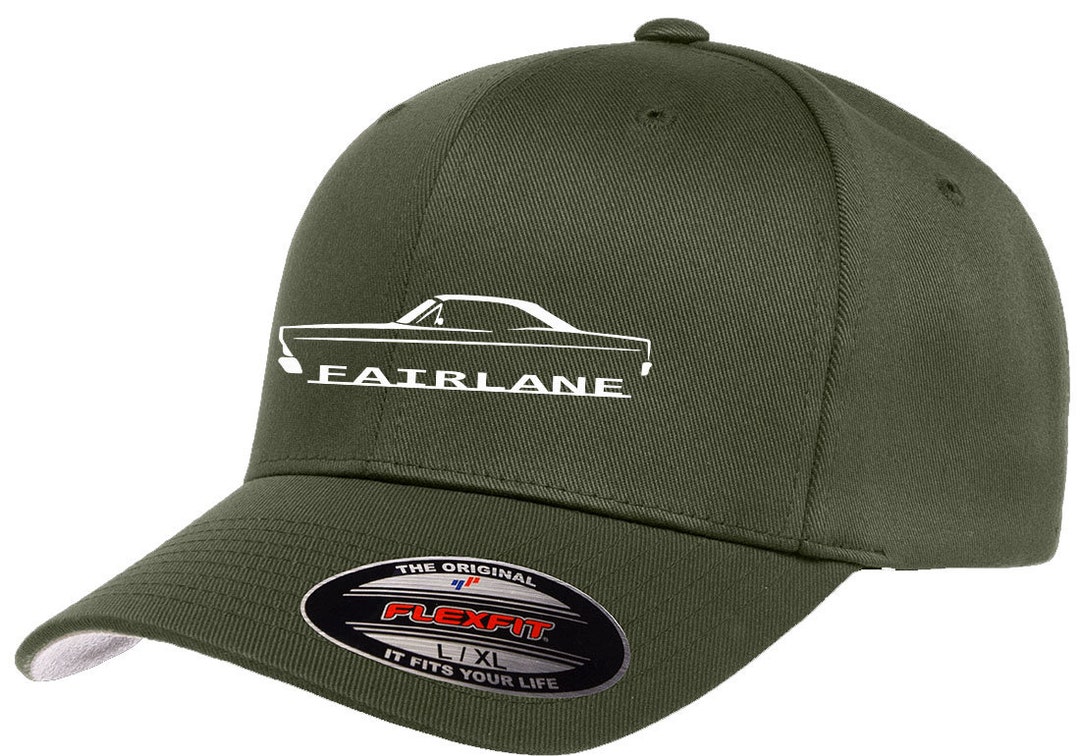 1966 1967 Ford Fairlane Hardtop Outline Design Flexfit 6277 Baseball ...