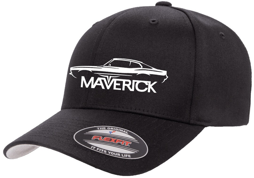 Ford Maverick Classic Outline Design Flexfit 6277 Baseball Hat Cap - Etsy