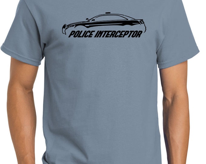 Police Car Ford Taurus Classic Outline Design Tshirt - Etsy