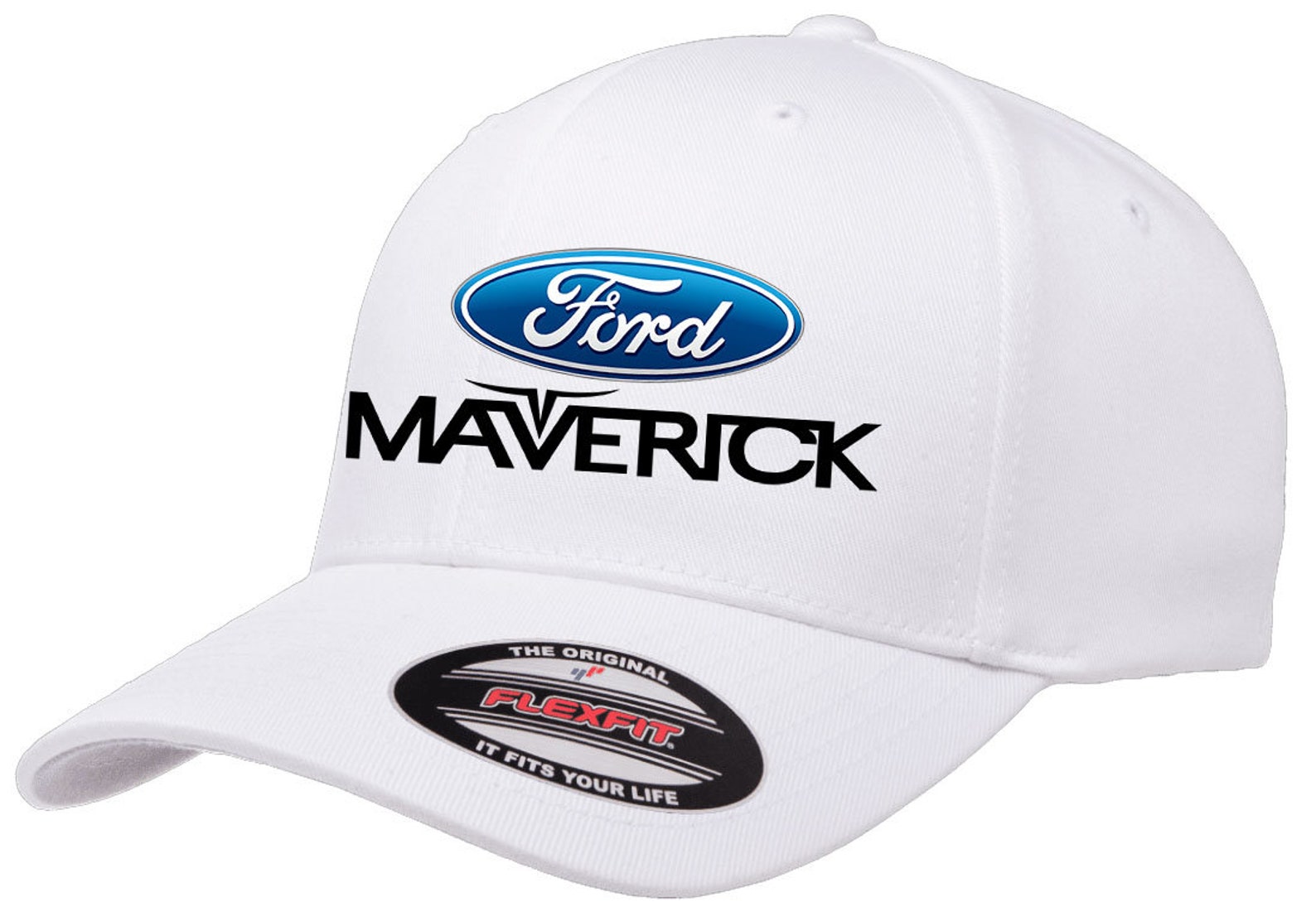 Ford Maverick Logo Classic Design Flexfit 6277 Baseball Hat Cap - Etsy