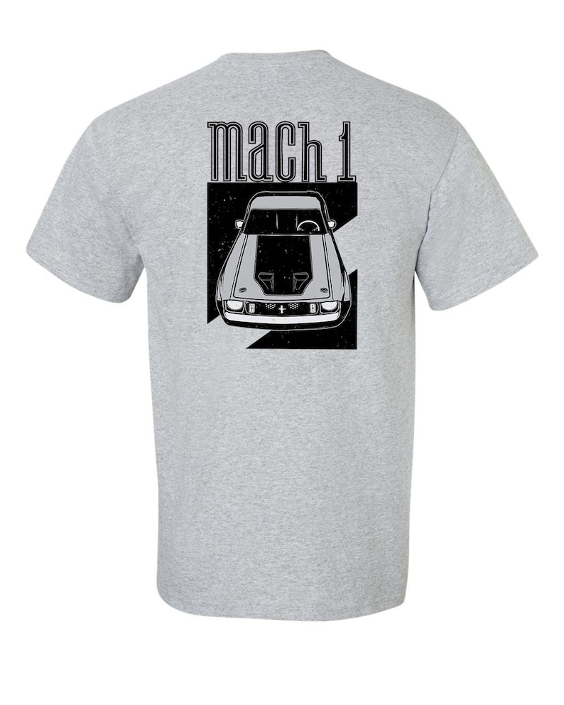 1971 1972 Ford Mach 1 Mustang Heritage Edition Design Tshirt - Etsy