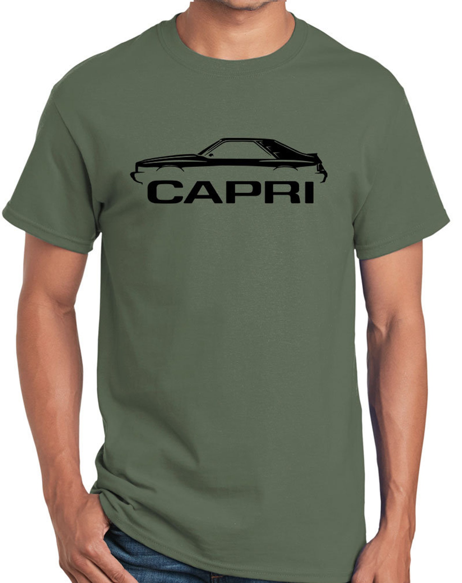 1979-82 Mercury Capri Hatchback Classic Outline Design Tshirt - Etsy UK