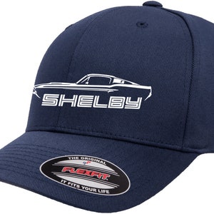 1967 Shelby GT350 GT500 Mustang Fastback Outline Design Flexfit 6277 ...