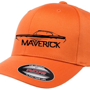 Ford Maverick Classic Outline Design Flexfit 6277 Baseball Hat Cap - Etsy