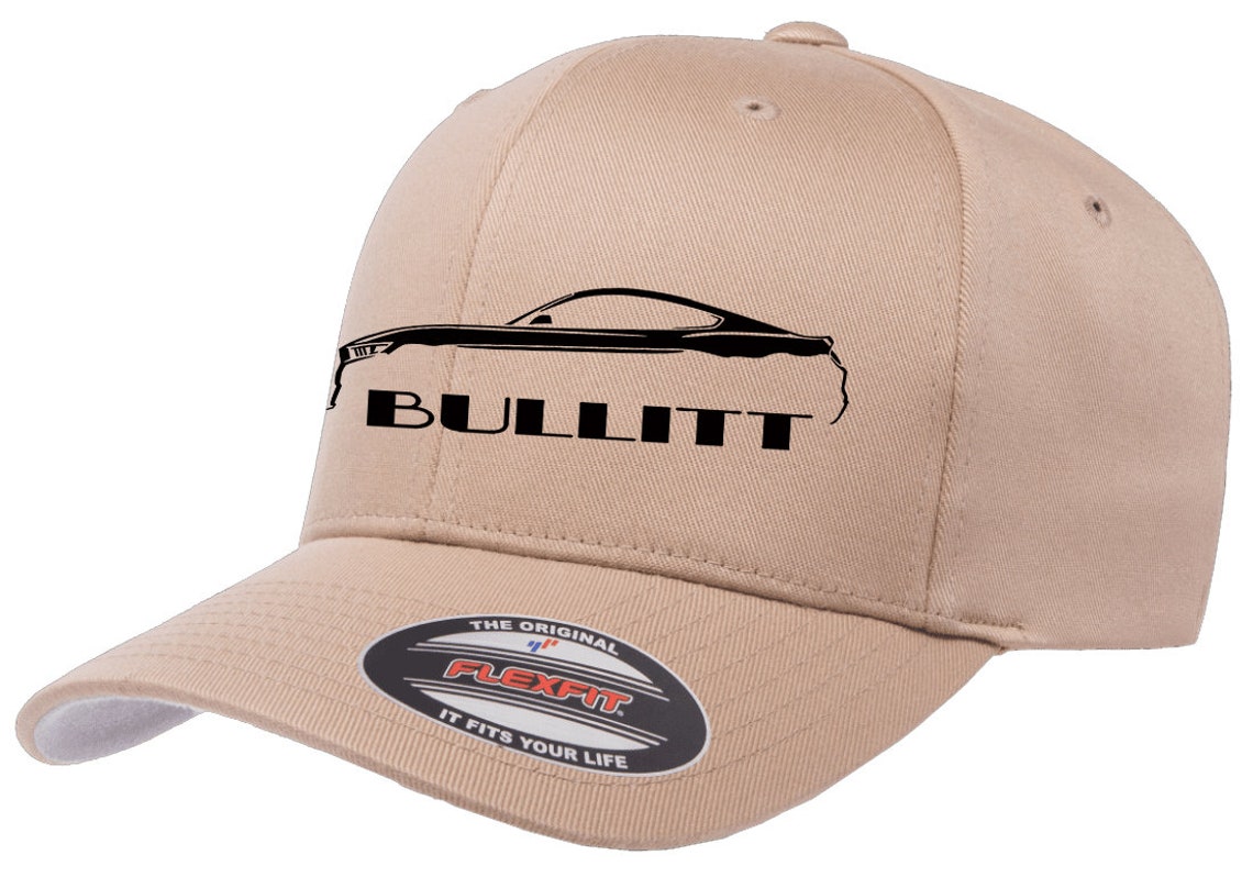 2019 2020 Bullitt Ford Mustang Classic Outline Design Flexfit 6277 ...