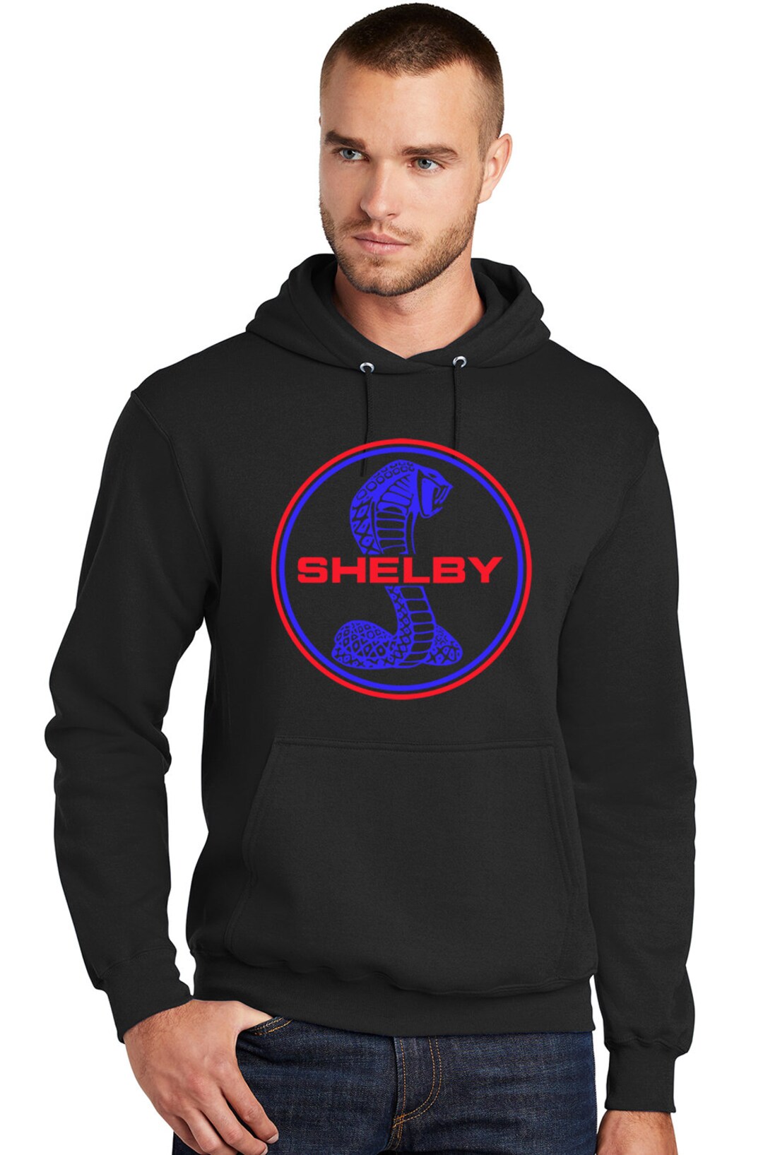 Shelby Cobra Snake Full Color Classic Logo Design Hoodie Sweatshirt - Etsy