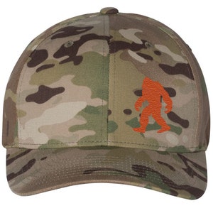 Bigfoot Sasquatch Embroidered Classic Design Flexfit 6277 Baseball Hat ...