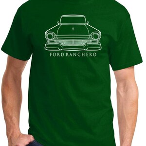 1957 Ford Ranchero Truck Front End Profile Design Tshirt - Etsy