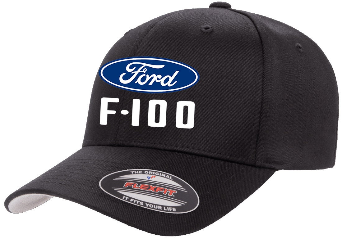 Ford F100 Pickup Truck Logo Classic Design Flexfit 6277 | Etsy