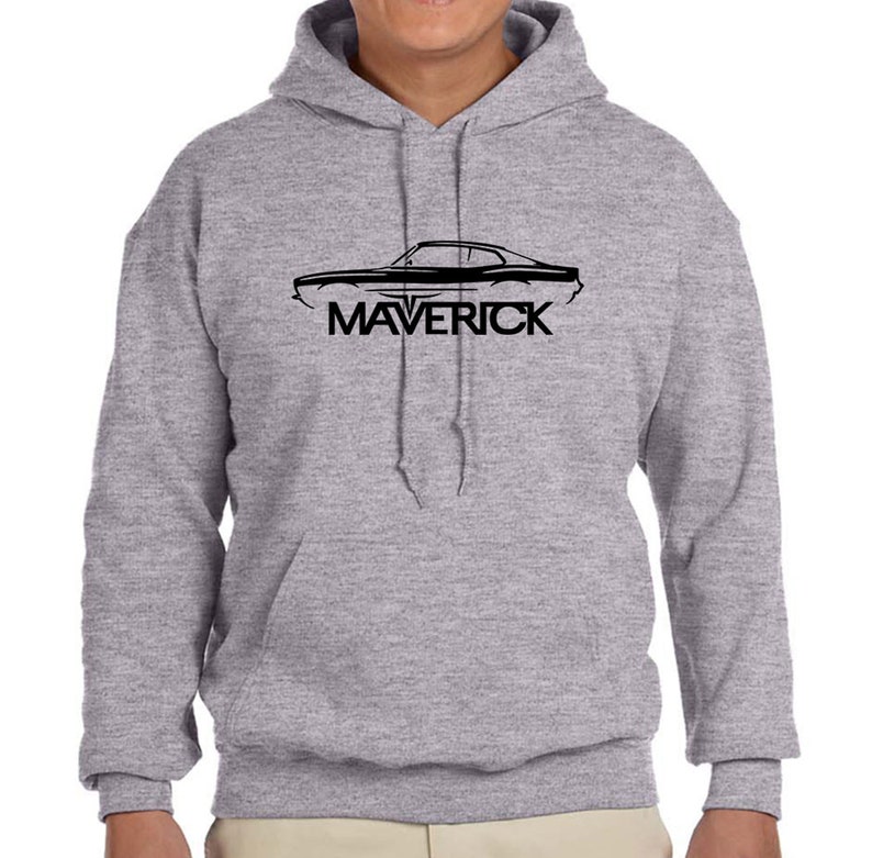 Ford Maverick Classic Outline Design Hoodie Sweatshirt | Etsy