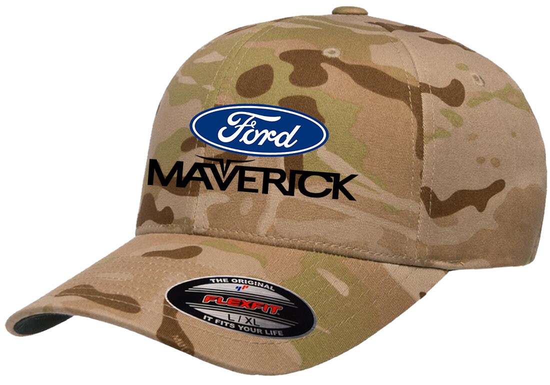 Ford Maverick Logo Classic Design Flexfit 6277 Baseball Hat Cap - Etsy