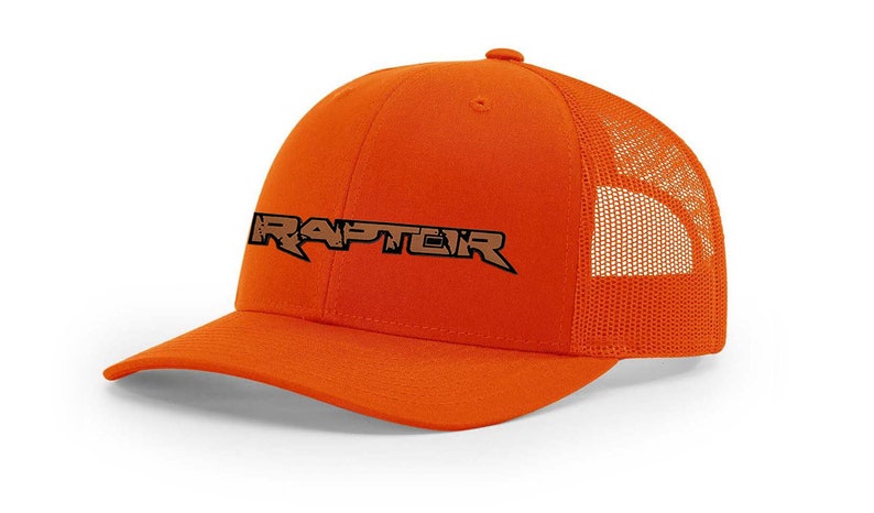 Ford Raptor Leather Patch Hat, Richardson 112 Trucker Cap - Etsy