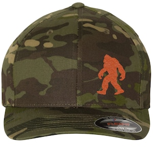 Bigfoot Sasquatch Embroidered Classic Design Flexfit 6277 Baseball Hat ...