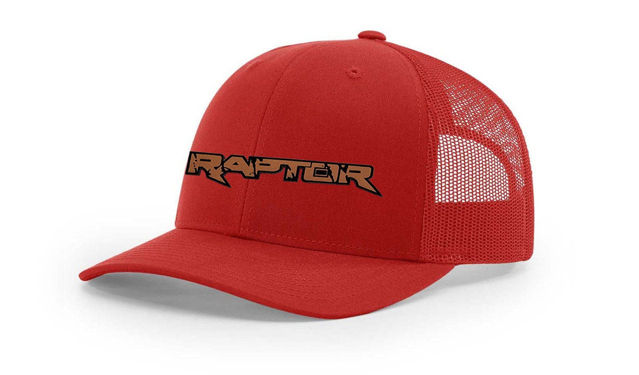 Ford Raptor Leather Patch Hat, Richardson 112 Trucker Cap - Etsy