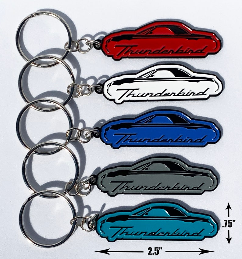 2002-05 Ford Thunderbird Hardtop Classic Outline Design Full Color ...