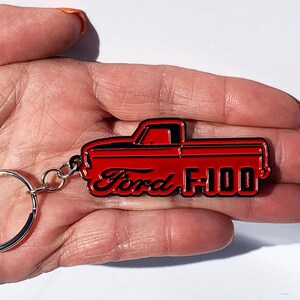 1967-72 Ford F100 Pickup Truck Classic Outline Design Full Color ...