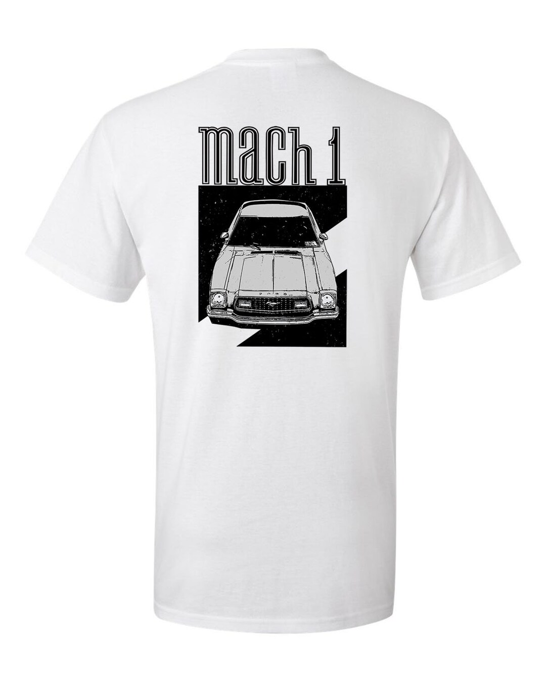 1974-78 Ford Mach 1 Mustang Heritage Edition Design Tshirt - Etsy