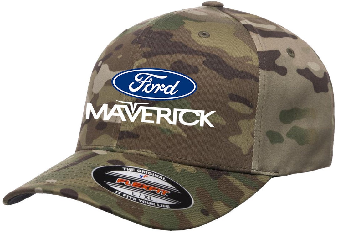 Ford Maverick Logo Classic Design Flexfit 6277 Baseball Hat Cap - Etsy