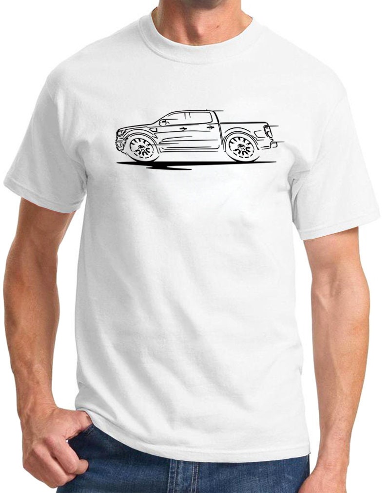 2019 2020 2021 Ford Ranger Pickup Truck Redline Design Tshirt | Etsy