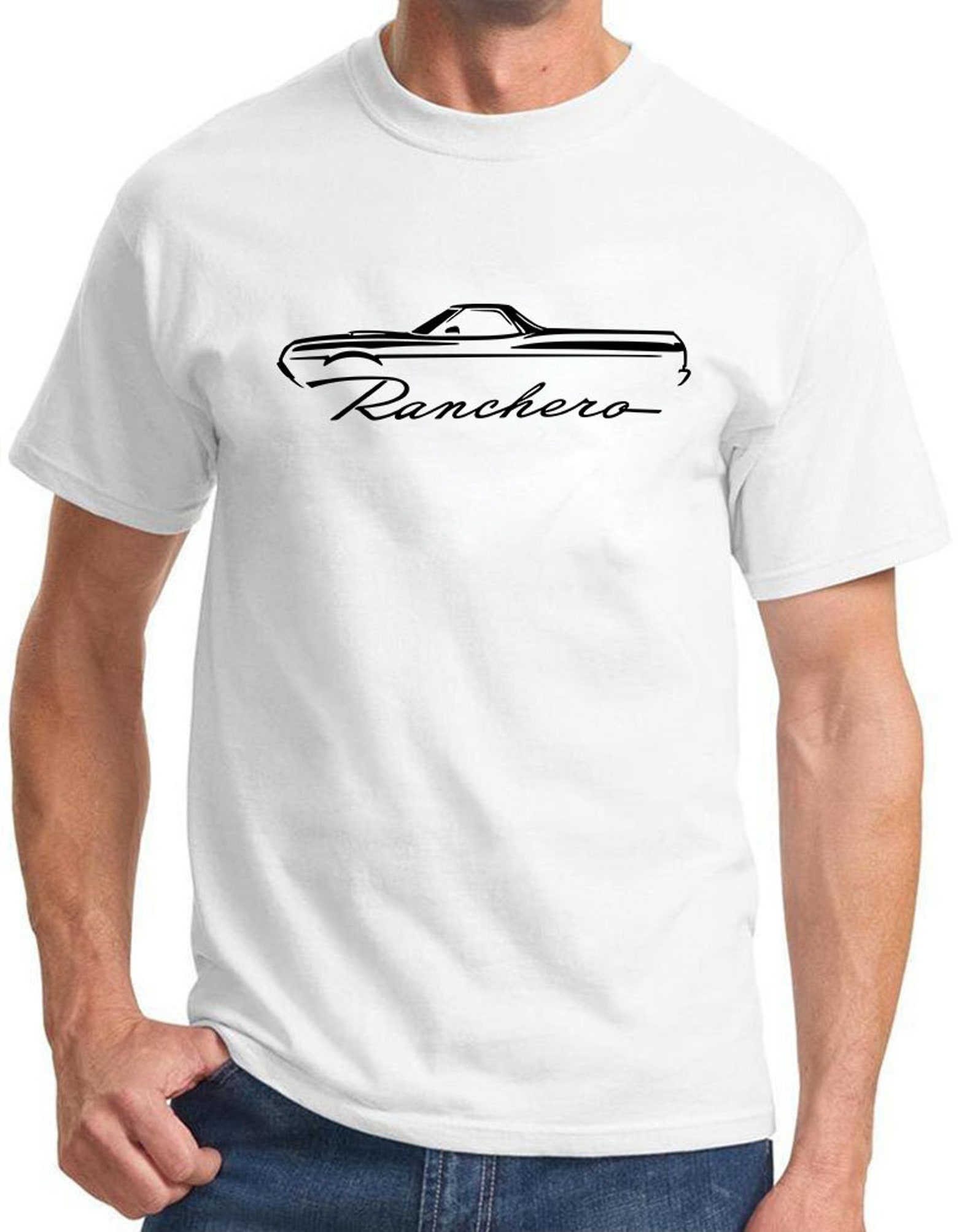 1972 1973 Ford Ranchero Truck Classic Outline Design Tshirt - Etsy
