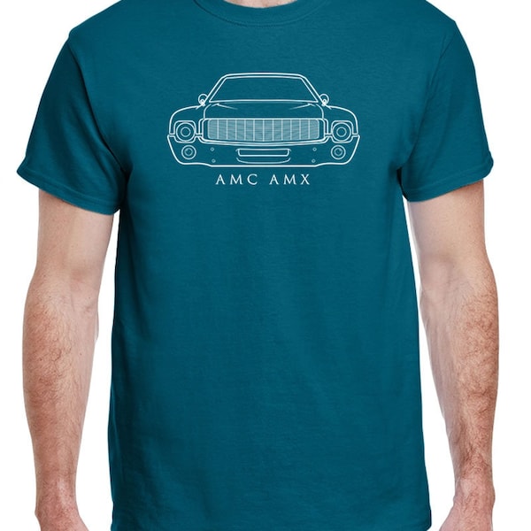 1974 Amc Amx T Shirt - Etsy