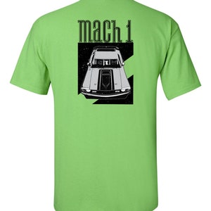 1970 Ford Mach 1 Mustang Heritage Edition Design Tshirt - Etsy