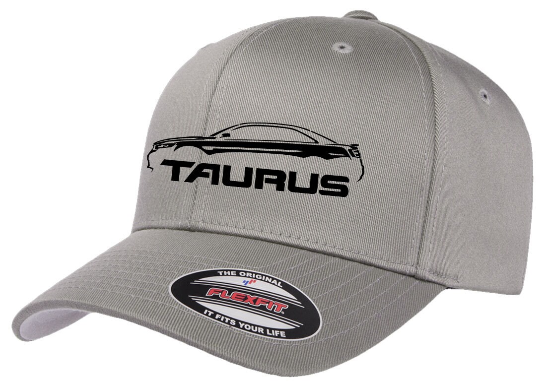 2010-19 Ford Taurus Classic Outline Design Flexfit 6277 Baseball Hat ...