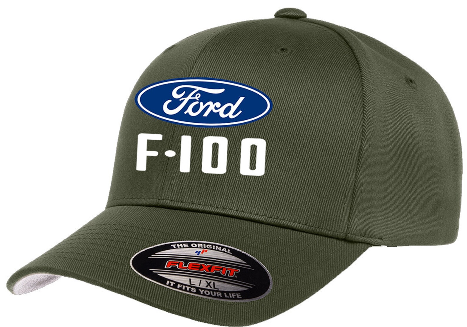 Ford F100 Pickup Truck Logo Classic Design Flexfit 6277 | Etsy