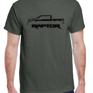 2021-24 Ford Raptor F150 Pickup Truck Classic Outline Design Tshirt - Etsy