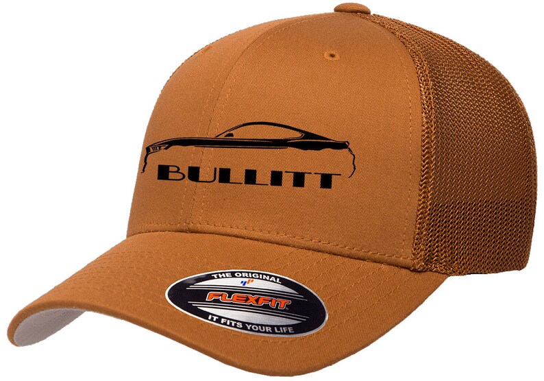 2019 2020 Bullitt Ford Mustang Classic Outline Design Flexfit 6511 ...
