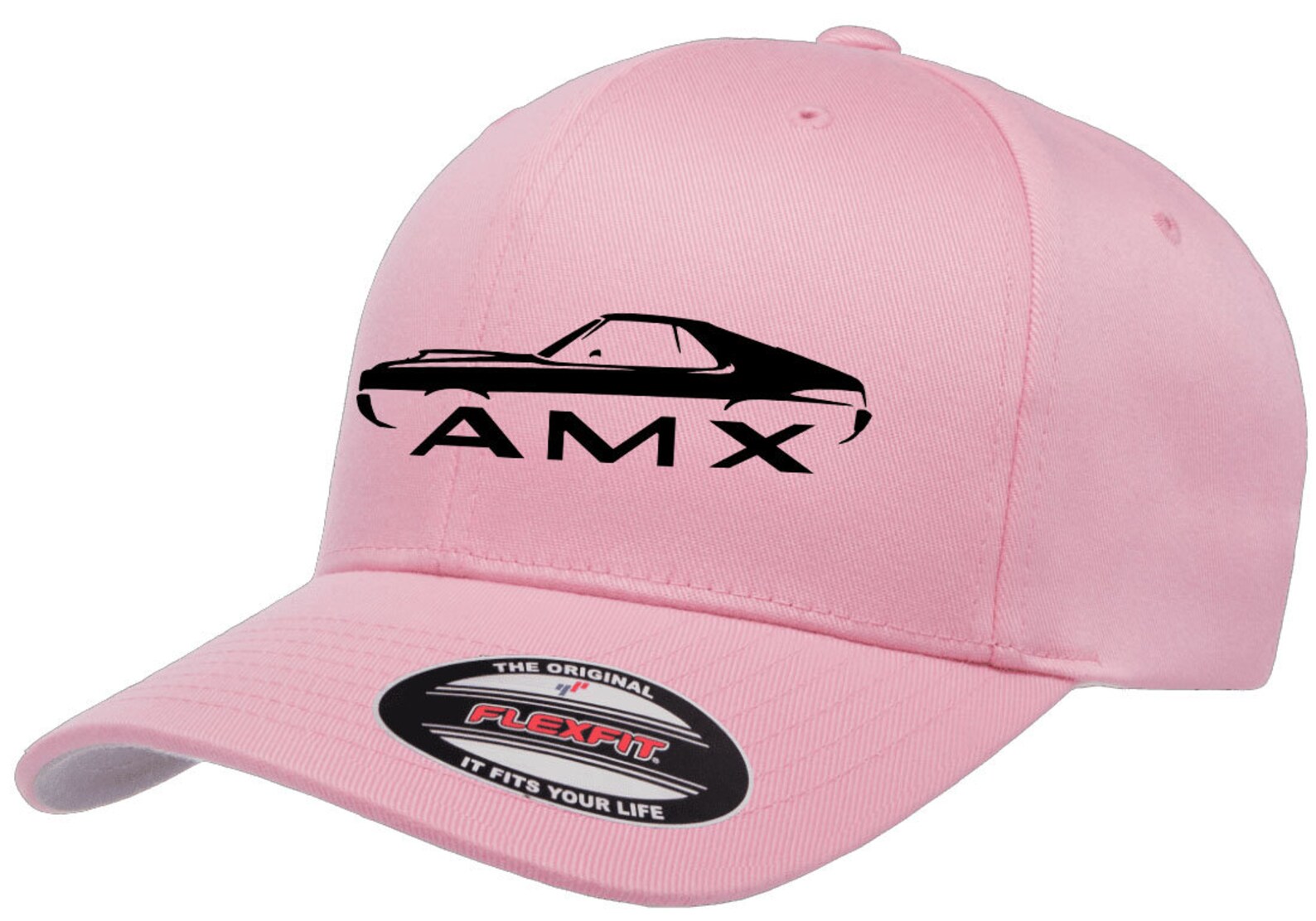 1970 AMC AMX Classic Outline Design Flexfit 6277 Baseball Hat - Etsy