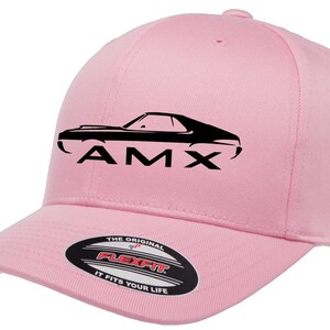 1970 AMC AMX Classic Outline Design Flexfit 6277 Baseball Hat Cap - Etsy