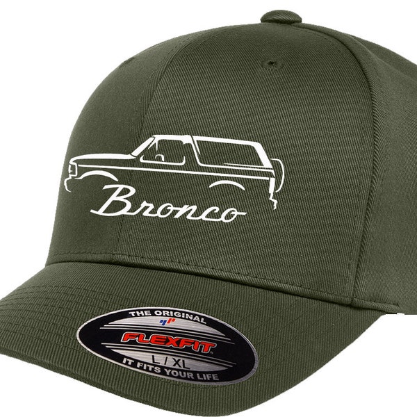 Ford Bronco Flexfit Hat - Etsy