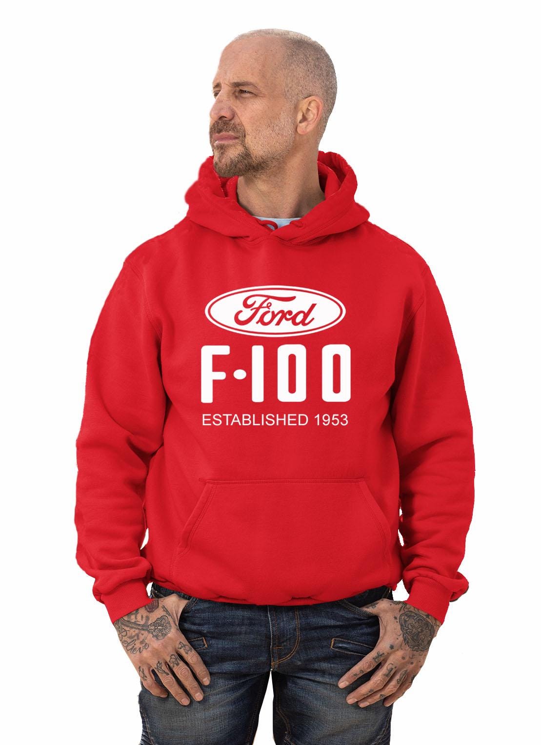 Ford F100 Pickup Truck Established Design Hoodie Sweatshirt - Etsy