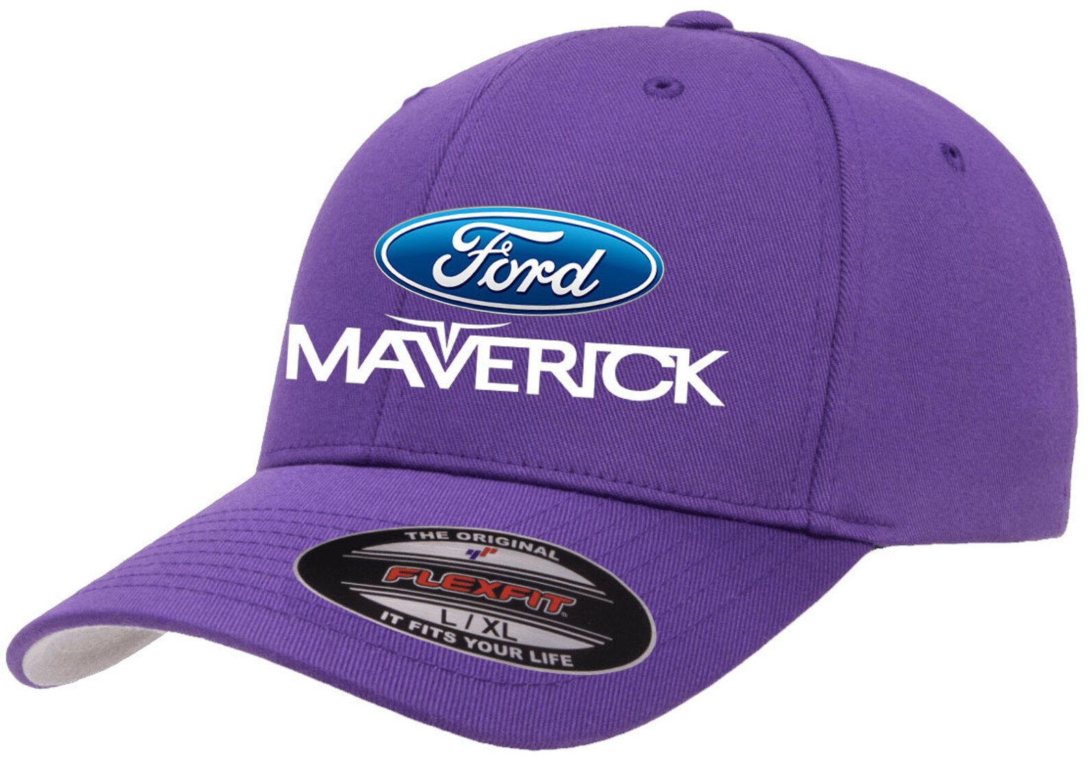 Ford Maverick Logo Classic Design Flexfit 6277 Baseball Hat Cap - Etsy
