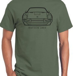 Datsun 280Z Sports Car Classic Front End Design Tshirt - Etsy