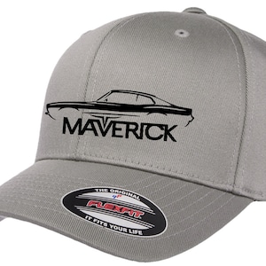 Ford Maverick Classic Outline Design Flexfit 6277 Baseball Hat Cap - Etsy