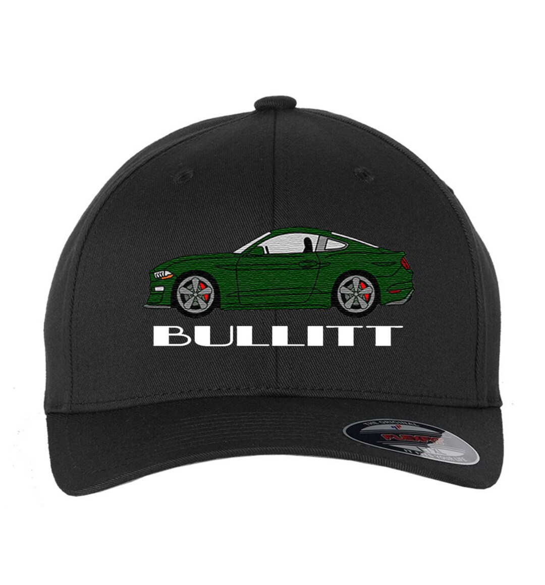 2019 2020 Bullitt Ford Mustang Full Color Design Flexfit 6277 Baseball ...