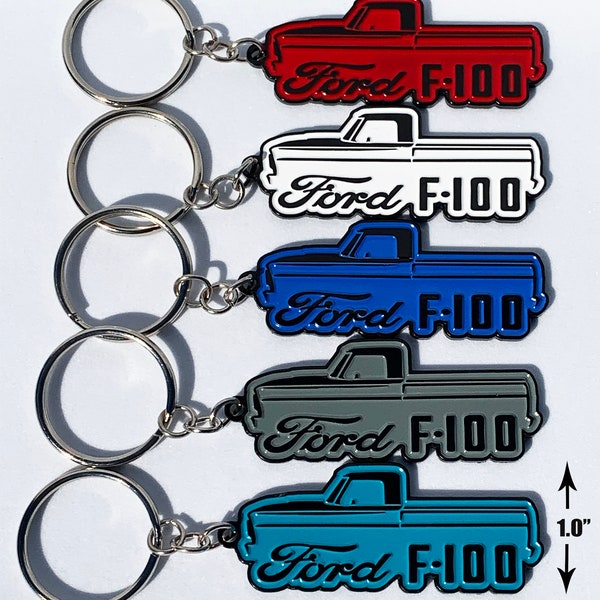 Ford F100 Keychain - Etsy