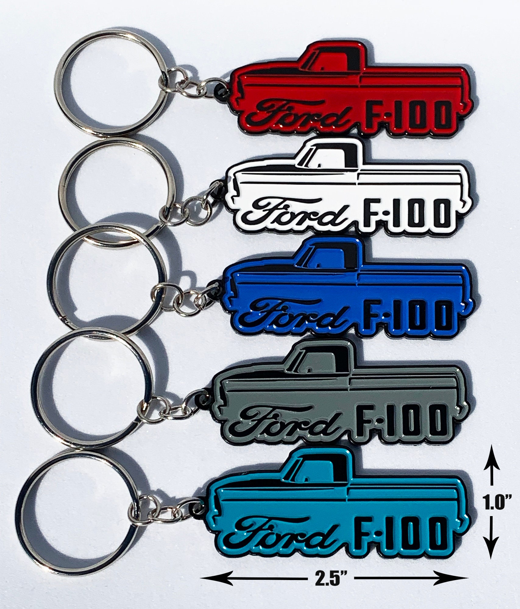 1968 FORD KEYCHAIN 2 PACK CLASSIC TRUCK AND CAR LOGO C $4.77 ...
