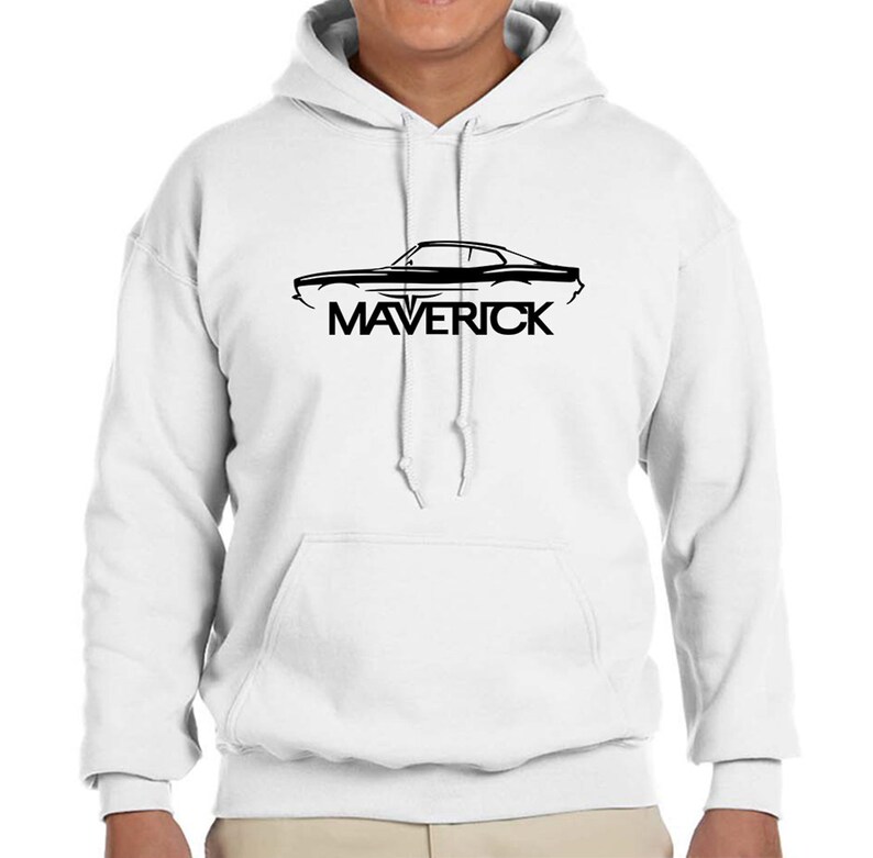 Ford Maverick Classic Outline Design Hoodie Sweatshirt | Etsy