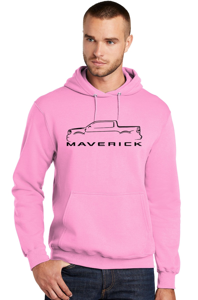 2021 2022 2023 Ford Maverick Truck Classic Outline Design Hoodie ...