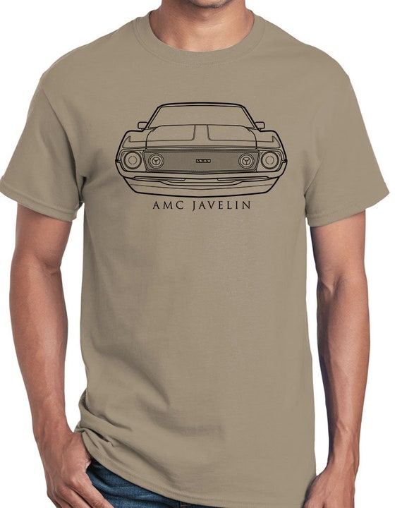 1971 AMC Javelin Classic Front End Profile Design Tshirt - Etsy