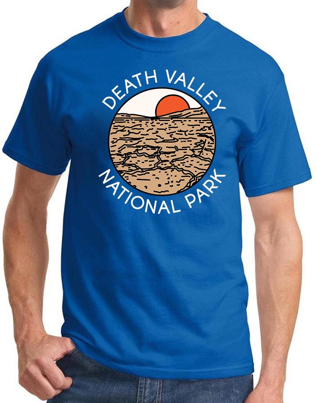 Death Valley National Park Vintage Color Design Tshirt - Etsy