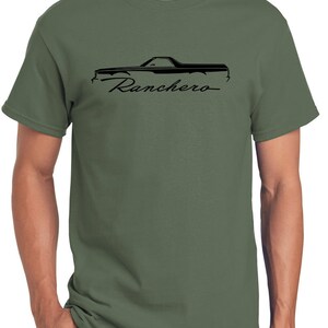 1977 1978 1979 Ford Ranchero Truck Classic Outline Design Tshirt - Etsy