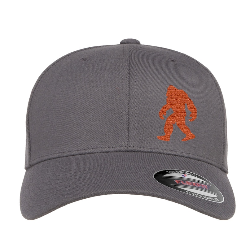 Bigfoot Sasquatch Embroidered Classic Design Flexfit 6277 Baseball Hat ...